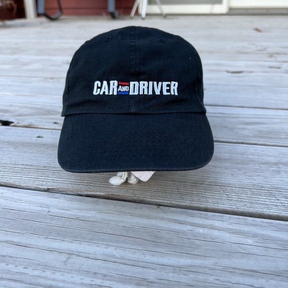 The Unbranded Brand | Accessories | Car And Driver Hat Black Stitched ...